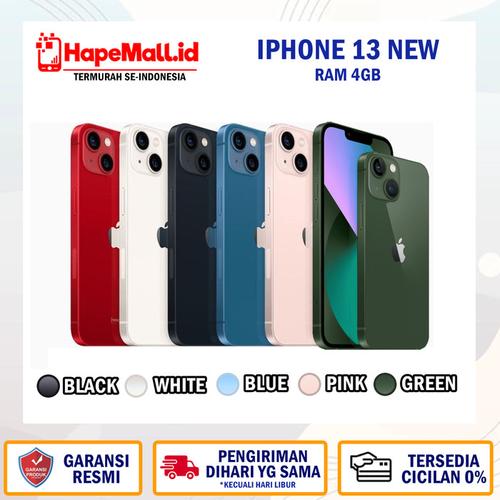 Promo APPLE IPHONE 13 128 GB GARANSI RESMI IBOX INDONESIA - Hitam Cicil ...