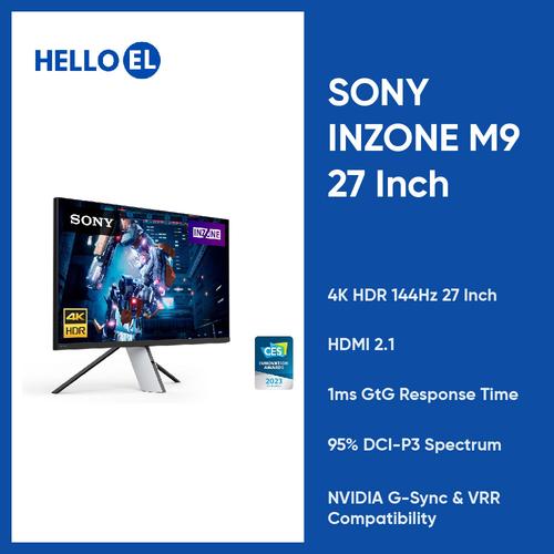 Jual SONY Inzone M9 27 Inch 4K HDR 144Hz Playstation 5 1ms G-Sync ...