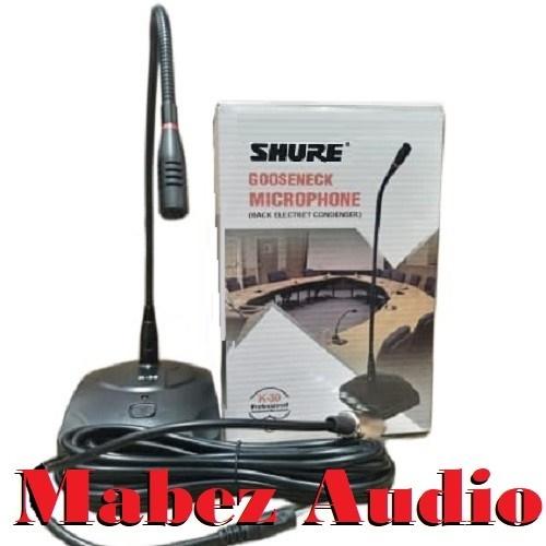 Jual MIC MEJA PODIUM KABEL SHURE K30 / K 30 MIC FLEXIBLE - Jakarta ...