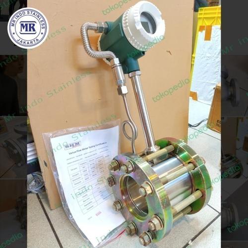 Jual Flow Meter Vortex TP 4" Inch DN 100 Stainless SS316L SHM - Jakarta ...