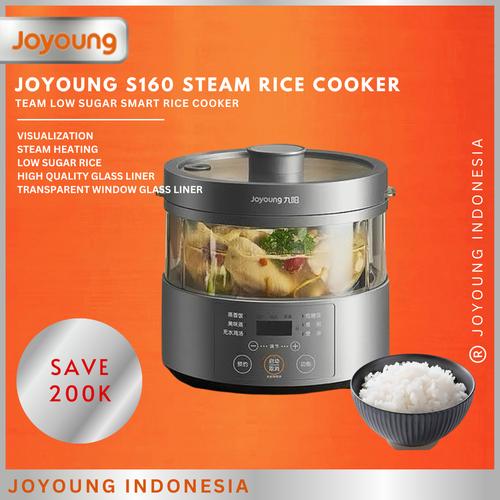 Jual JOYOUNG S160 Rice Cooker 3L Multifungsi Low Carbo No Coating Glass - Jakarta Utara ...