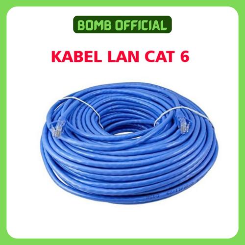 Jual Kabel LAN RJ45 CAT 6 UTP Ethernet Internet 1.5M 3M 5M 10M 15M 20M 25M - 1.5 METER - Jakarta ...