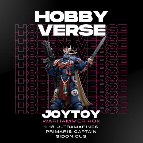 Jual JoyToy Warhammer 40K Ultramarines Primaris Captain Sidonicus ...