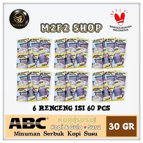 Jual Kopi ABC Kopi Susu dan Gula Bubuk Sachet - 30 gr (Harga 6 Renceng ...