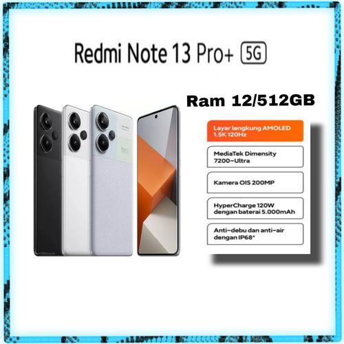 Jual redmi note 13 pro plus 5g resmi - Hitam - Kab. Pemalang - gedget ...