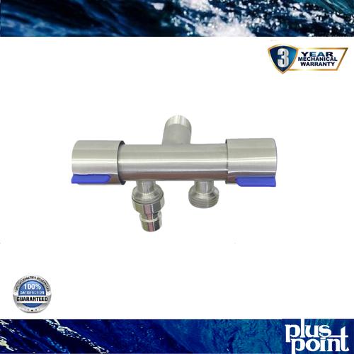 Jual Kran Keran 2 Cabang Katup Double Stainless Stop Kran Shower 810 ...