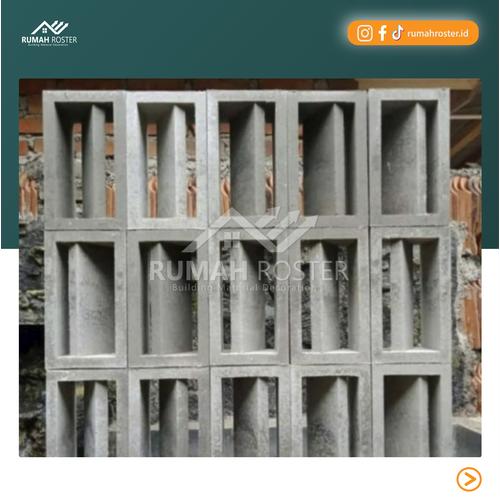 Jual Roster Beton Nako LB2 Ukuran 15x25 cm (2 Muka) - Abu-abu - Jakarta ...