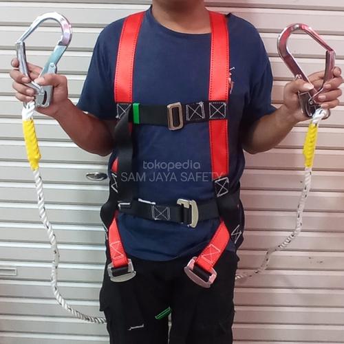 Jual full body harness double hook absorber Legion - Jakarta Pusat - SAM JAYA SAFETY | Tokopedia