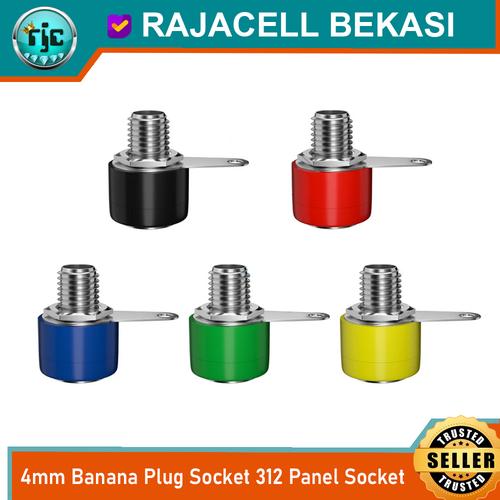 Jual Banana Plug Socket Female 4mm Type-312 Soket Banana Pendek 5 Warna ...