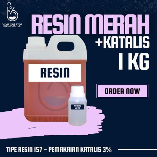 Jual Resin Merah / Unsaturated Polyester Resin + Katalis - Jakarta ...