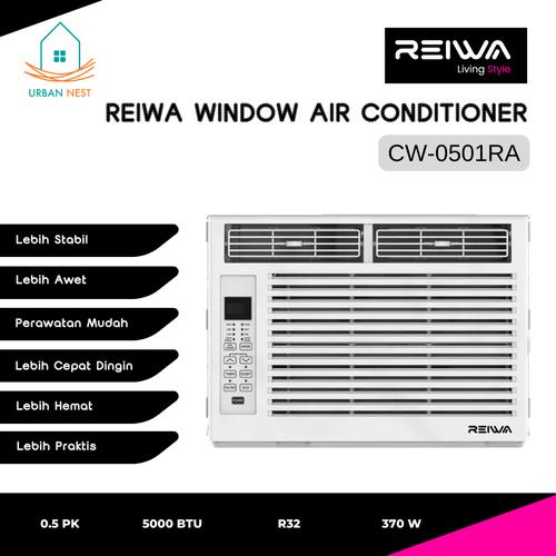 Jual AC WINDOW REIWA CW-0501RA AC JENDELA 0.5 0,5 1/2 PK - Jakarta ...