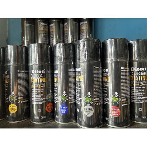 Jual cat semprot diton dashboard coating 400cc - Hitam - Kota Padang ...