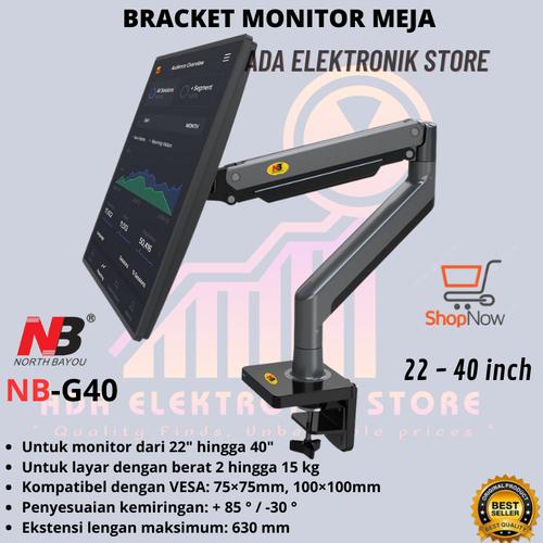 Jual BRACKET BRAKET MONITOR MEJA 40 35 30 24 22 INCH HEAVY DUTY MONITOR ...