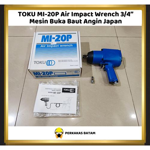 Jual TOKU MI-20P Air Impact Wrench 3/4" Mesin Buka Baut Angin Alat Japan - Kota Batam - Perkakas ...