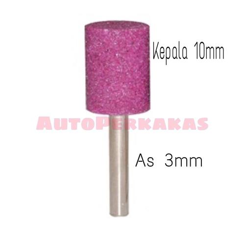 Jual Mounted stone batu pink tabung cylinder 3 x 10 - Jakarta Barat ...