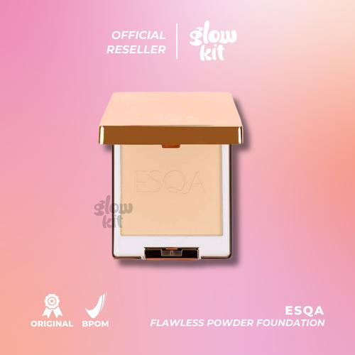 Jual ESQA Flawless Powder Foundation - Jakarta Barat - Glow Kit | Tokopedia
