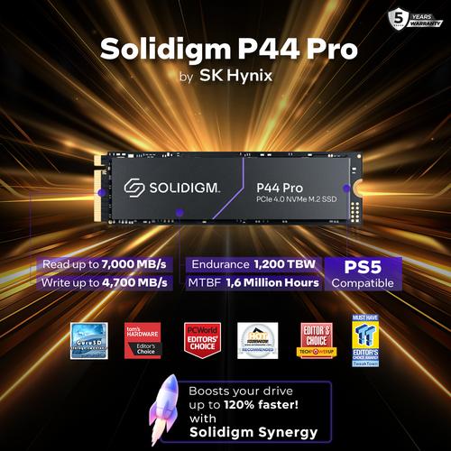 Promo SOLIDIGM P44 Pro Series | PCIe 4.0 x4, M.2 2280 NVMe Ssd - 2TB ...