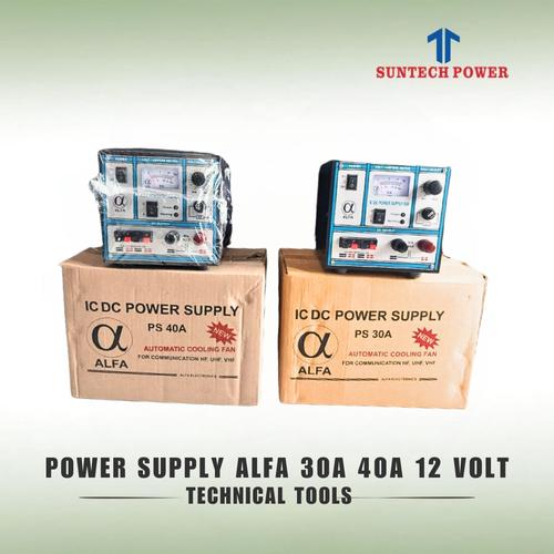 Jual Power Supply Alfa 30 Ampere 40 Ampere 12 volt Rig - 30A - Kota ...