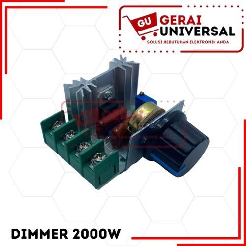 Jual Dimmer SCR 2000W 220V AC Motor Speed Controller PWM Regulator ...