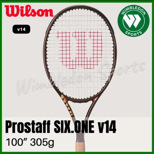 Jual 305 GrAm 100 Inchi SIX One Raket Tenis Wilson PrO staff v.14 ...