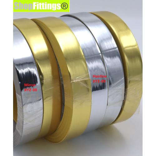 Jual GOLD PVC Edging HPL Edge Banding Strip Lis Door Cabinet 1mmx22 50 ...