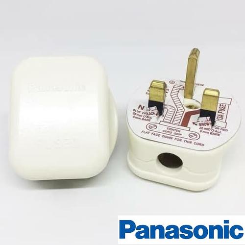 Jual Panasonic Steker AC /AC PLUG Colokan AC WEJ 9111W Original SNI ...