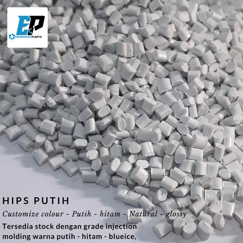 Jual Bahan baku Biji Plastik Recycle Hips putih grade 1 / material ...