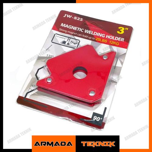 Jual KDK Siku Magnet 3 Inch 25LB Pemegang Besi Las Sudut 45 90 135 ...