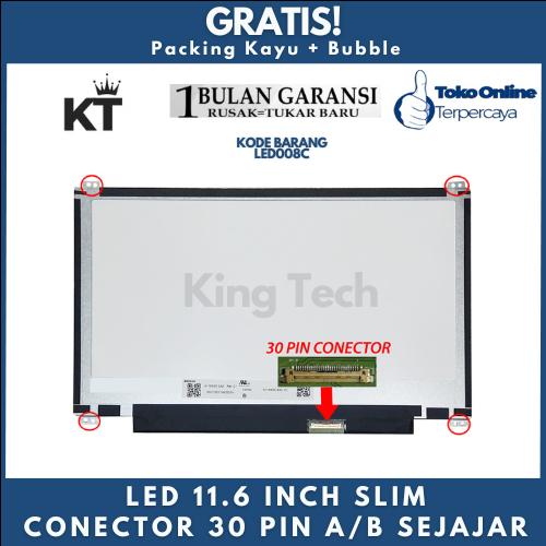 Jual LCD LED Laptop Asus E202 11.6 Slim Conector 30 Pin - Kota Depok - King Tech Computer ...