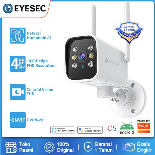 Promo EYESEC CCTV Outdoor 4MP STC IP Camera CCTV Wifi 3X Zoom Optik ...
