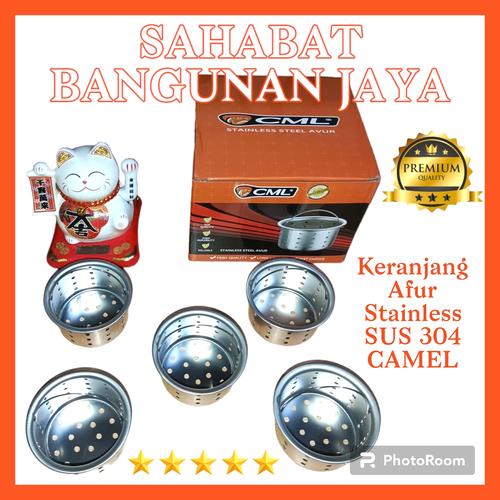 Promo KERANJANG SARINGAN AFUR JUMBO TEBAL PREMIUM STAINLESS SUS 304 ...