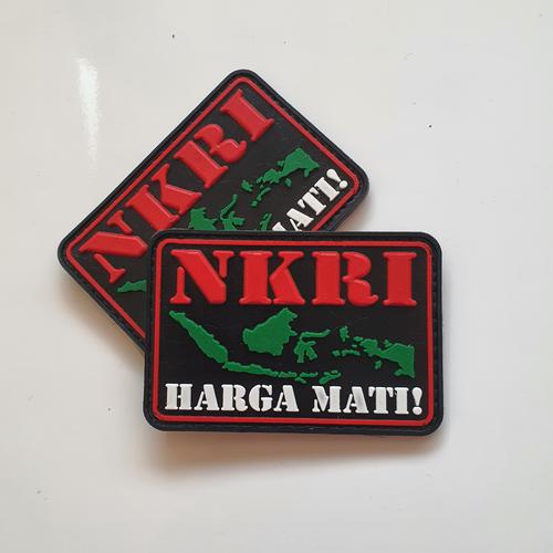 Promo patch rubber logo nkri peta indonesia tempelan aksessoris emblem ...