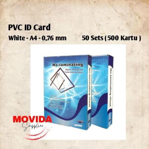 Jual PVC sheets tebal 0.76 / kertas pvc ID Card A4 - Kab. Bekasi ...