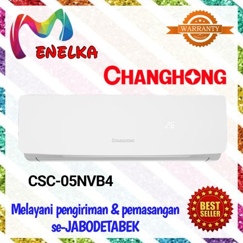Jual AC CHANGHONG NEW STANDAR GOLDFIN R32 1/2PK CSC -05NVB4 HARGA UNIT ONLY - Kab. Bekasi ...