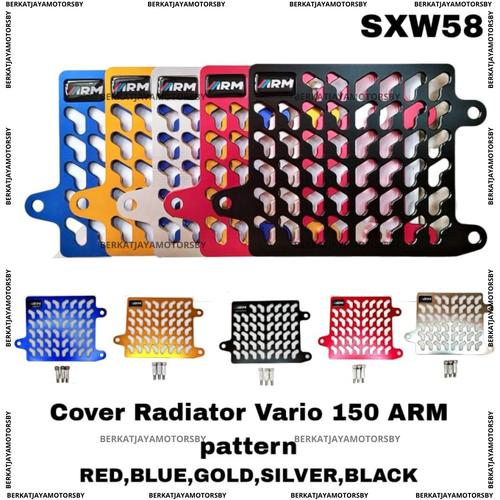Promo COVER RADIATOR FULL CNC ARM NMAX AEROX LEXI VARIO 125 150 PCX ADV ...