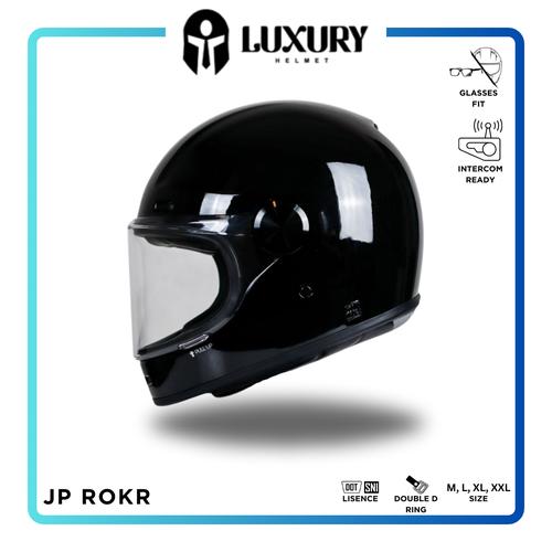 Promo Helm JP - Rokr - Solid - Fullface - GorillaGreyDoff, XL - Kota ...