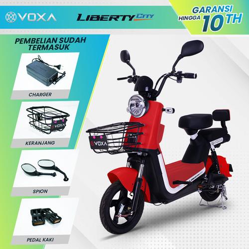 Jual Sepeda Listrik Liberty City Terbaru 500 Watt Motor 48V/12AH Murah ...