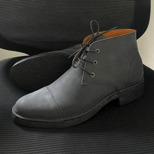Promo Jonas Black - Chukka Boots Ankle Boots Sepatu Kulit Pria - 41 ...