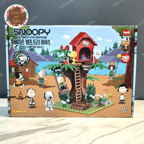 Jual BRICK SNOOPY OUTBACK EXPLORATION BASE CAMP TREE HOUSE / BLOCK ...