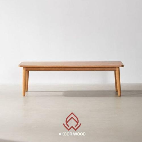 Jual Bangku Panjang Minimalis Kayu Jati, Bench Minimalis Retro Kaki ...