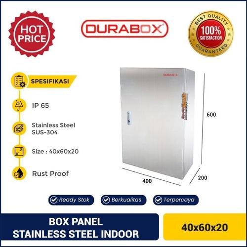 Jual BOX PANEL LISTRIK STAINLESS STEEL INDOOR WALL DURABOX SIW-ST ...