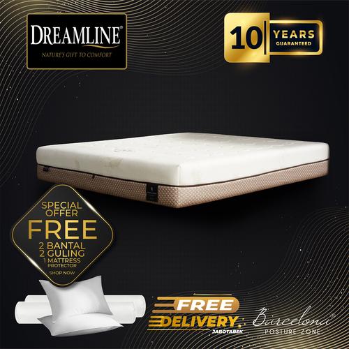 Jual Dreamline - Kasur Spring Bed Latex New Barcelona - uk 100 x 200 ...