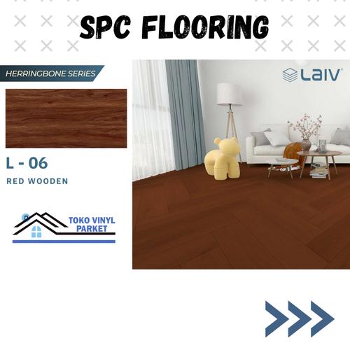 Jual spc herringbone Laiv L-06 Red Wooden lantai kayu / Box - Jakarta Selatan - Toko vinyl ...