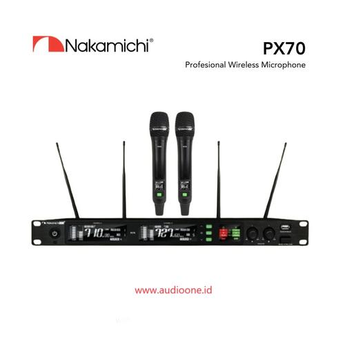 Jual Nakamichi PX70 PX-70 PX 70 Pro Profesional Wireless Microphone ...