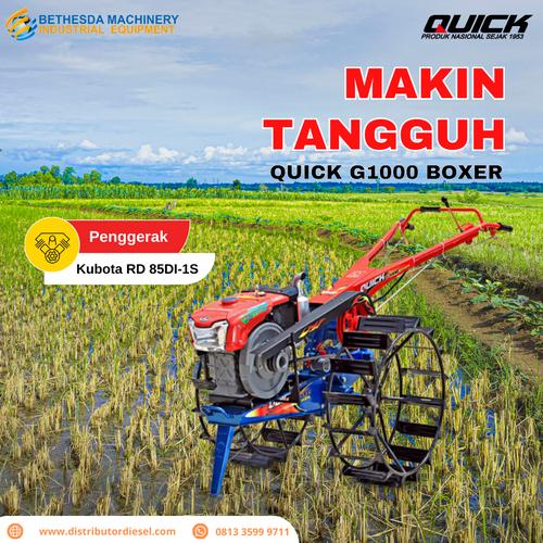 Jual Mesin Traktor Bajak Sawah Complete Set Quick Kubota G1000 Boxer ...