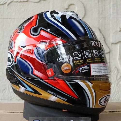 Jual arai rx7x nakano gold size XL new - Kota Bandung - sultan helmet | Tokopedia