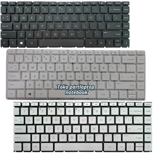 Jual Keyboard Model HP 14s-dk0127AU white - original product - Putih ...