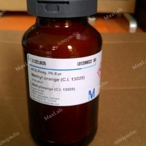 Jual MERCK 1.01322.0025 Methyl Orange (C.I. 13025) Indicator 25g - Kab ...