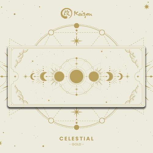 Jual Deskmat Mousepad Celestial Gold by Kaizen Secret Scroll - 800x400x3mm - Kab. Tangerang ...