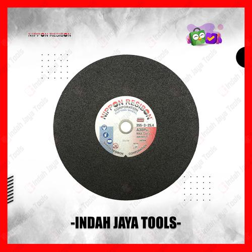 Jual NIPPON RESIBON Cutting Wheel 14 Inch - Mata Batu Potong Besi Cut ...